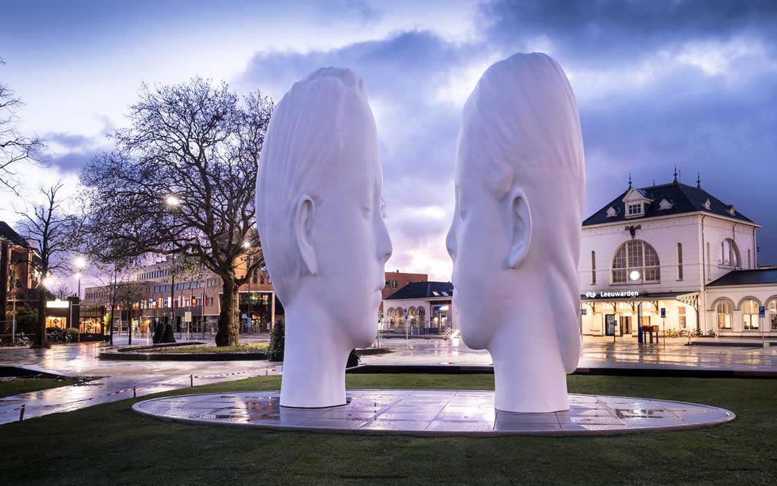 11Fountains In Friesland Kunst In Leeuwarden Culturele Hoofdstad Van